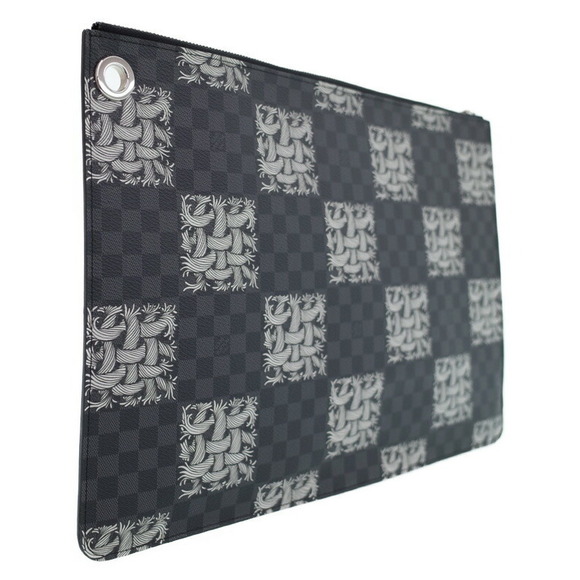 Louis Vuitton | Bags | Louis Vuitton Jour Black Bag Graphite Pochette ...